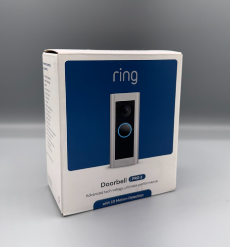 Ring Wired Video Doorbell Pro 2 Smart Video Doorbell - Satin Nickel | eBay