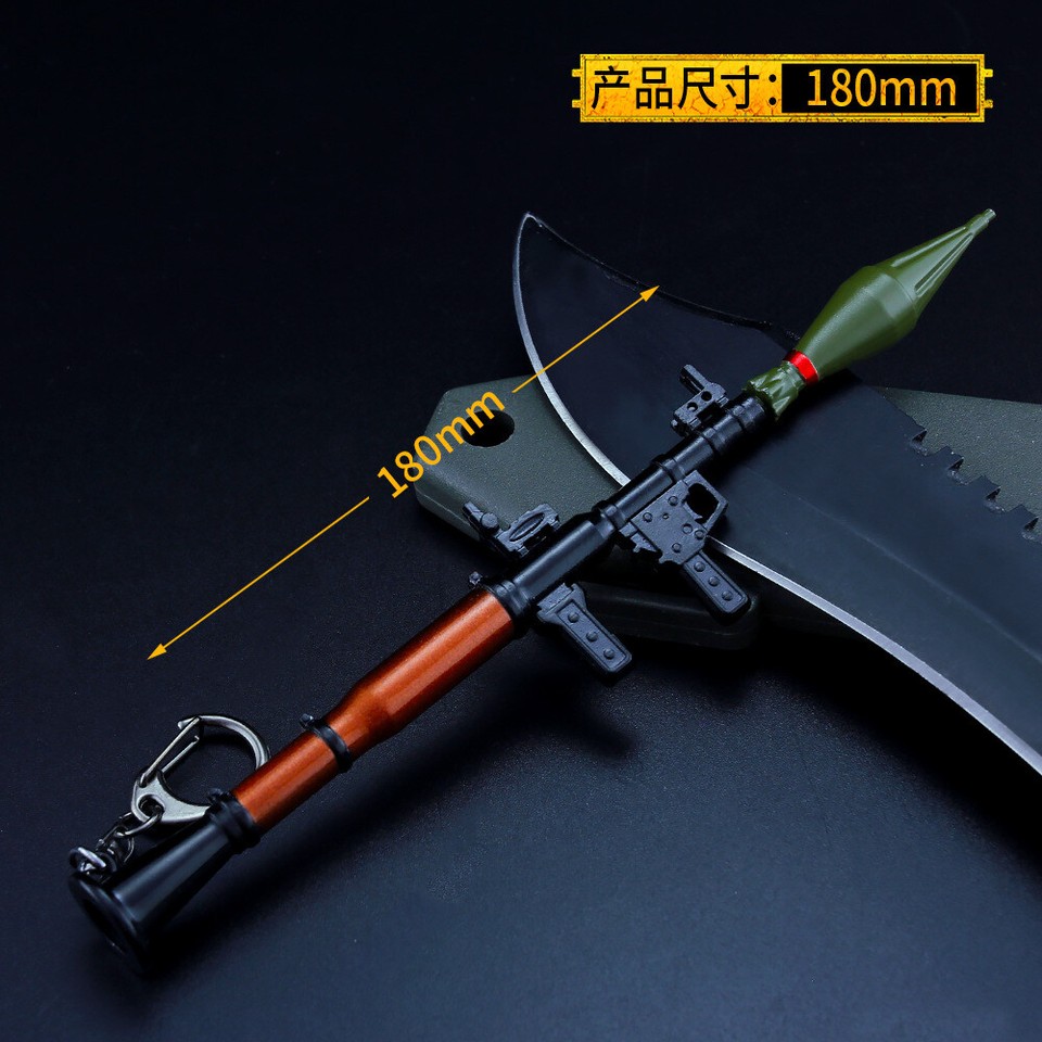 1/6 1:6 TOY RUSSIAN Rocket Propelled RPG GUN BattleField4 Metal RPG-7 ...