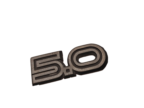 5.0l badge v8 5l 308 304 plastic - VK VL genuine holden ss hdt hsv bt1 ...