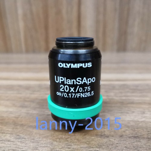 1PC USED OLYMPUS UPlanSApo 20X/0.75 full apochromatic objective lens # ...
