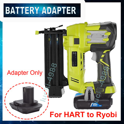 Converter For Hart 20V Battery Adapter to for Ryobi 18V Series Cordless ...
