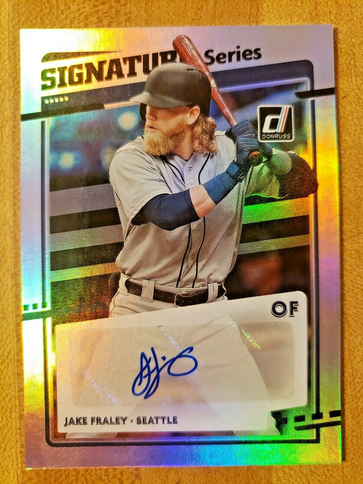 2020 Donruss Panini Signature Series Auto Jake Fraley #SS-JF Rookie RC ...