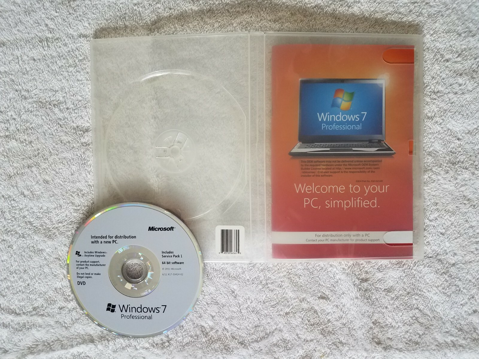 WIndows 7 (Pro64), WIndows 7 (Ult32), Windows 98SE, VS 2005 Std ...