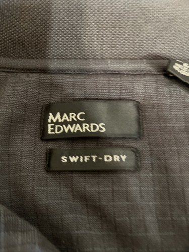 Marc Edwards Swift Dry Men's Collared Polo Style Shirt Size L | eBay