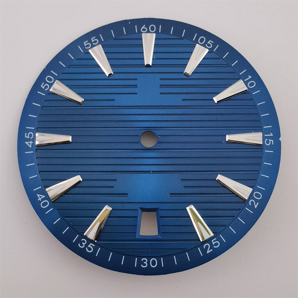 33.5mm green luminous sterile Watch Dial Fit NH35 Automatic Movement ...