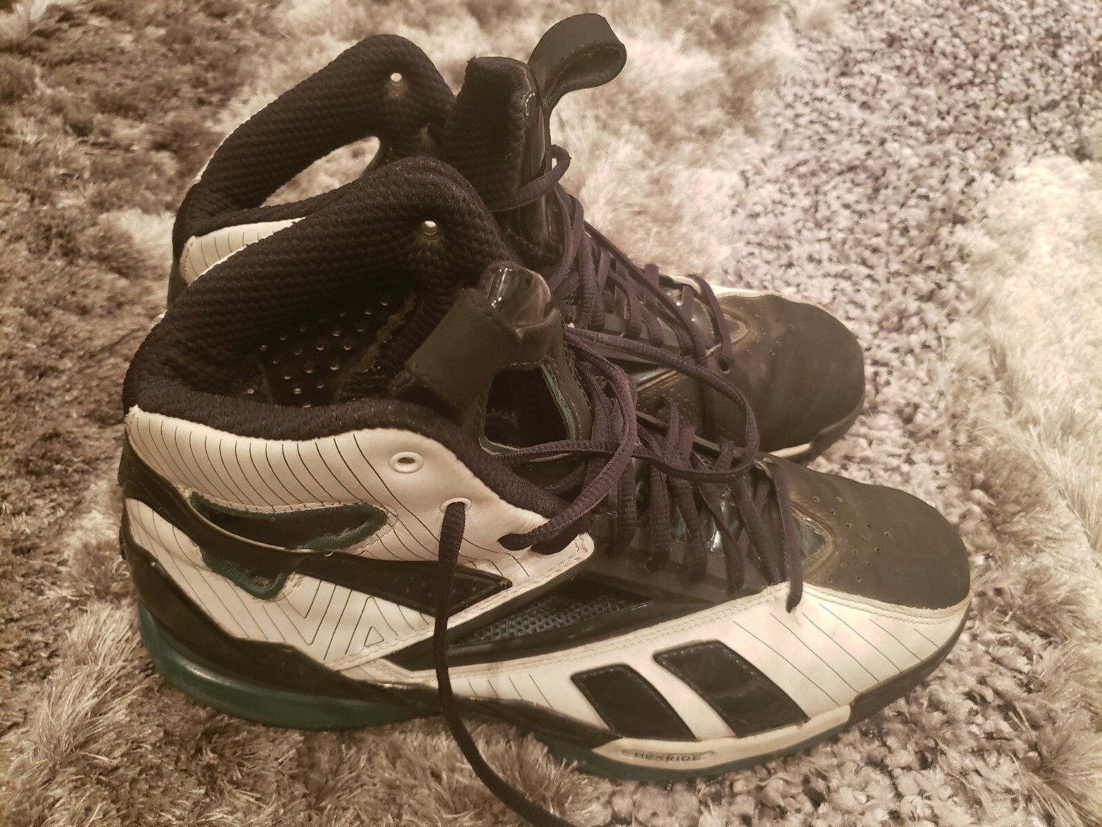 Vintage 2000s Reebok Hexride Basketball Shoes Size 9.… - Gem