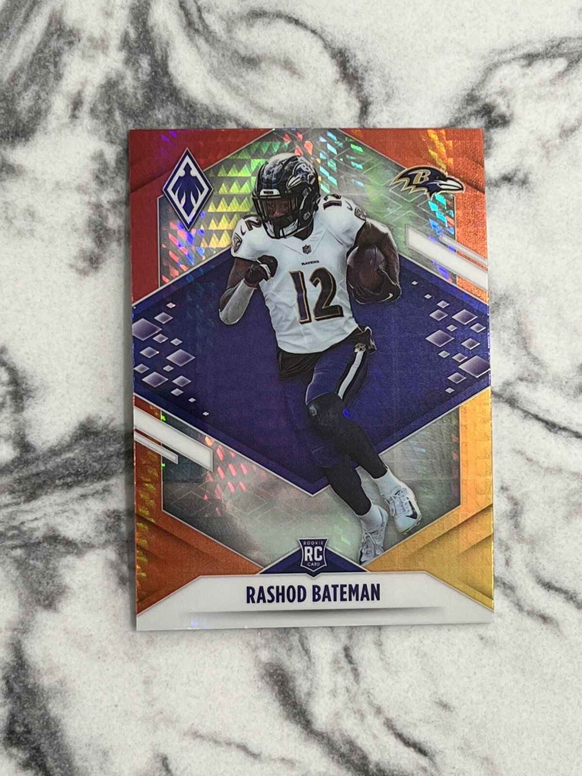 2021 Rashad Bateman Panini Phoenix Fire Burst Fanatics Exclusive #113 ...