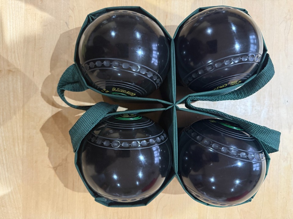 Almark Crusader 2 Black Lawn Bowls Size 5H | eBay UK