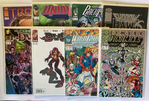 Lot of 8 Image comics VF - NM Wild C.A.T.S. Shadow Hawk DV8 Troll Union Backlash | eBay