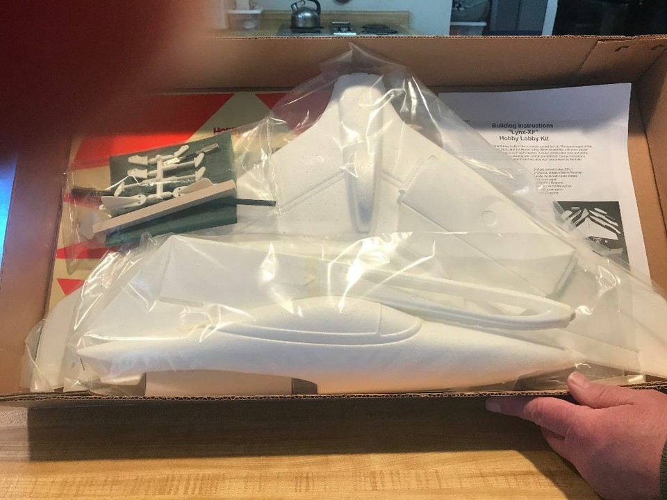 Hobby Lobby Lynx-XF RC Ducted Fan Jet Airplane ARF Kit | eBay