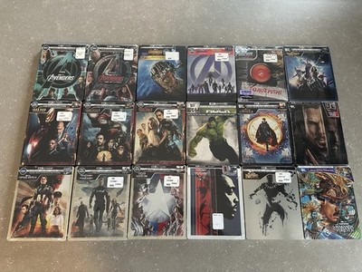 Marvel Disney MCU 34 Steelbook Movie Collection 4K UHD New ( Read ...
