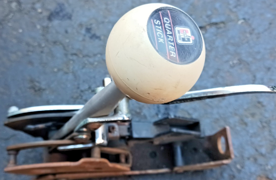 HURST QUARTER STICK AUTOMATIC RACING SHIFTER + BALL EXCELLENT VINTAGE ...