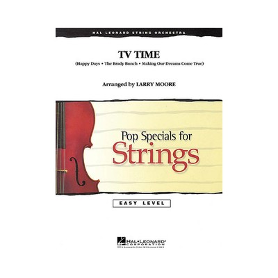 TV Time Easy Pop Specials For Strings Series Softcover Arranged by ...