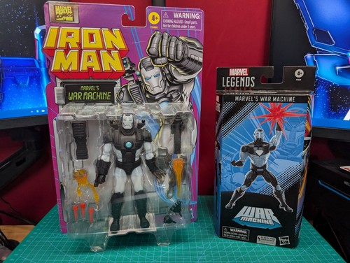 Hasbro Marvel Legends Series Marvel's War Machine Lot Figures Retro ...