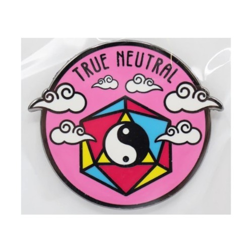 Foam Brain Pin Pansexual - True Neutral New 840292502239| eBay