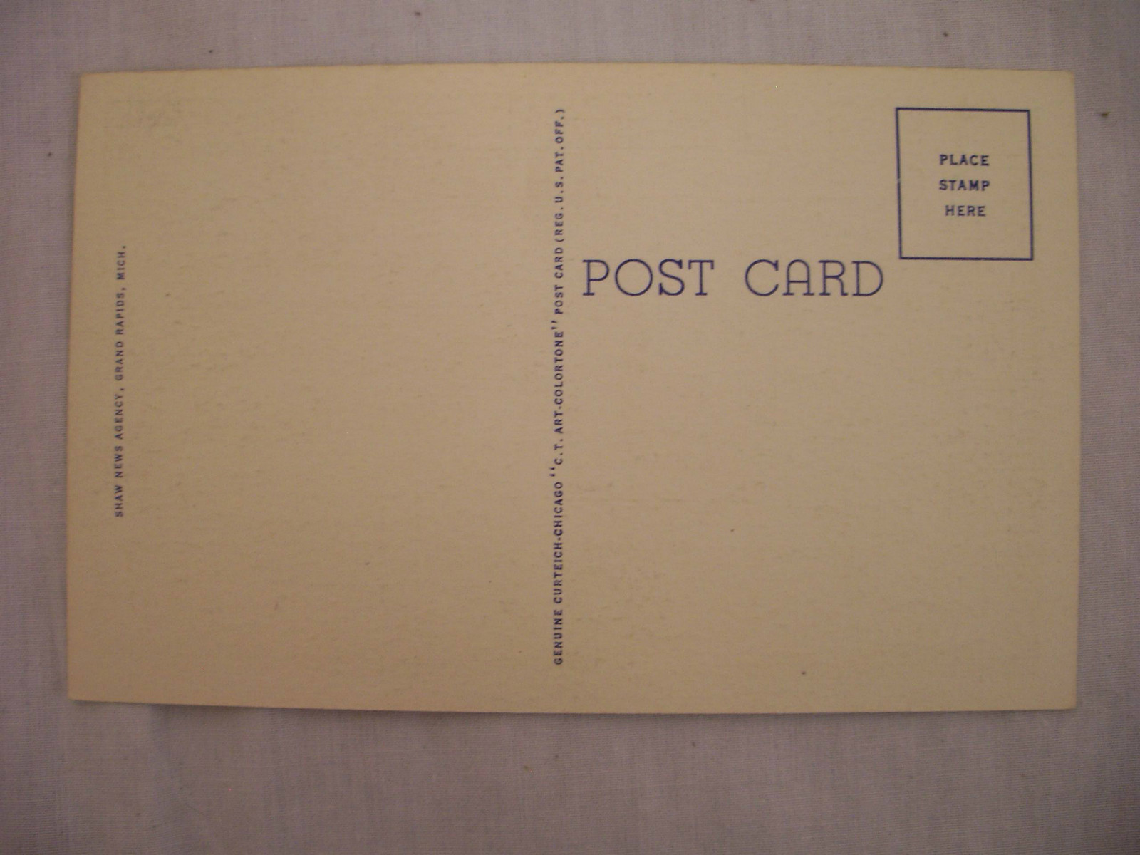 VINTAGE LINEN POSTCARD GRAND RAPIDS FURNITURE MUSEUM MICHIGAN UNUSED | eBay