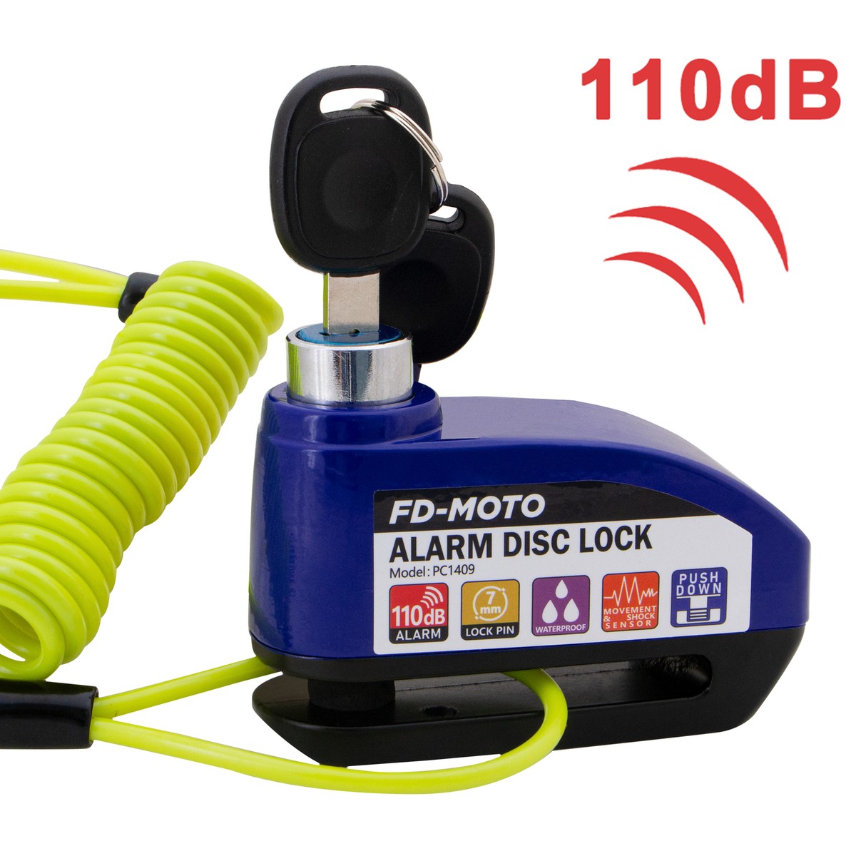 Siren Motorcycle Moto The Best Portable Motorcycle Locks For Wherever