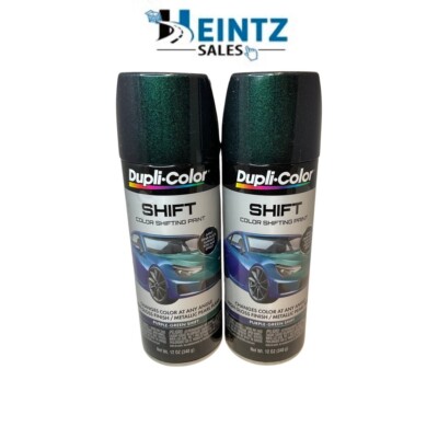 Duplicolor SH500 - 2 pack Purple-Green SHIFT Color-Shifting Spray Paint ...
