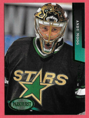 1993-94 Andy Moog Upper Deck Parkhurst Emerald - Dallas Stars | eBay