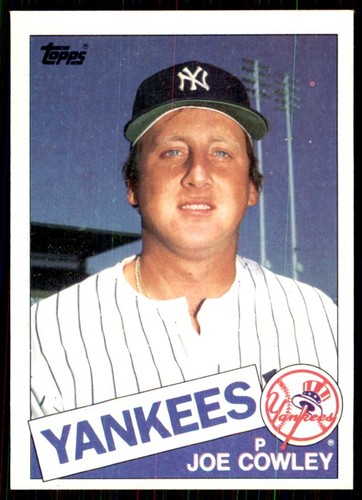 1985 Topps. Joe Cowley Baseball Cards #769 | eBay