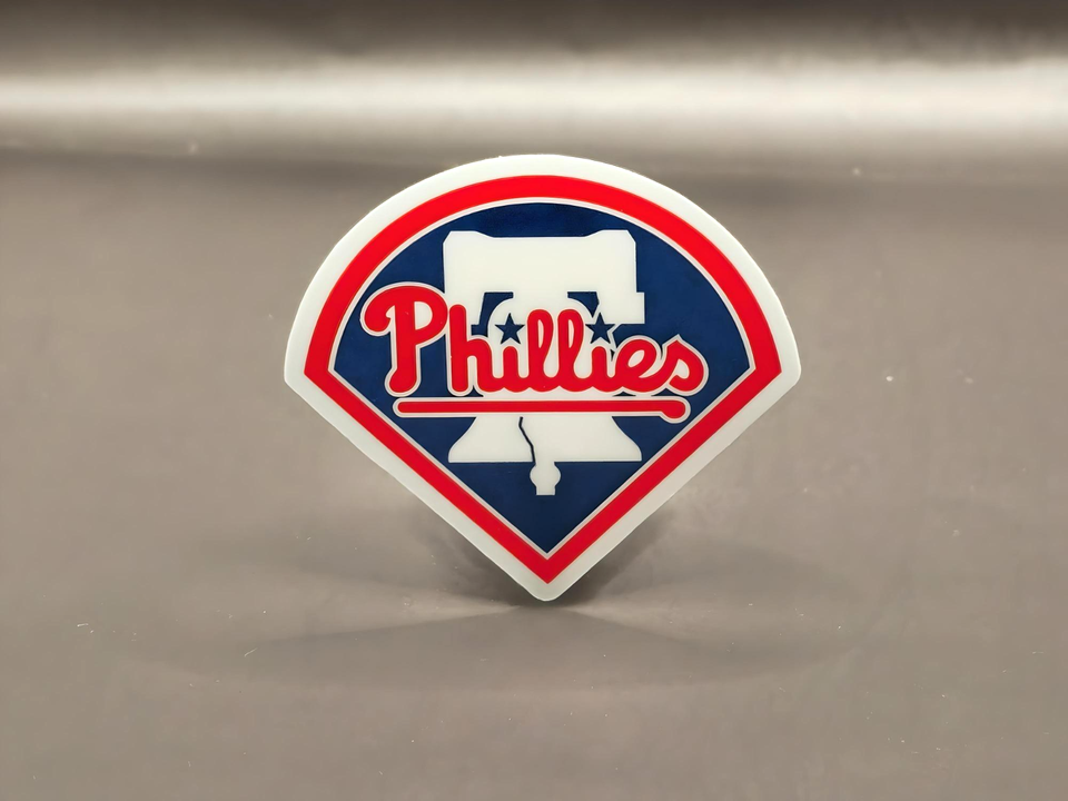 Philadelphia Phillies Inspired Stickers Baseball Philly Phanatic Bell ...
