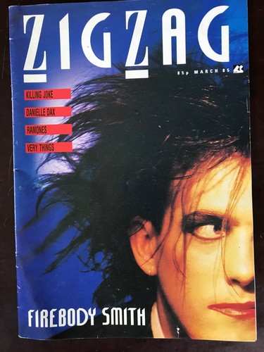 Zig Zag, March 1985, magazine - Robert Smith, Killing Joke, Ramones ...