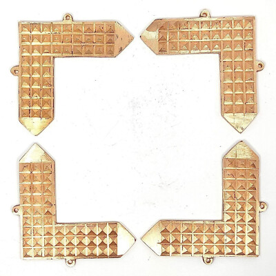 Copper Corner Pyramid 4 pcs - Corner Vastu Dosh Nivaran/Correction ...