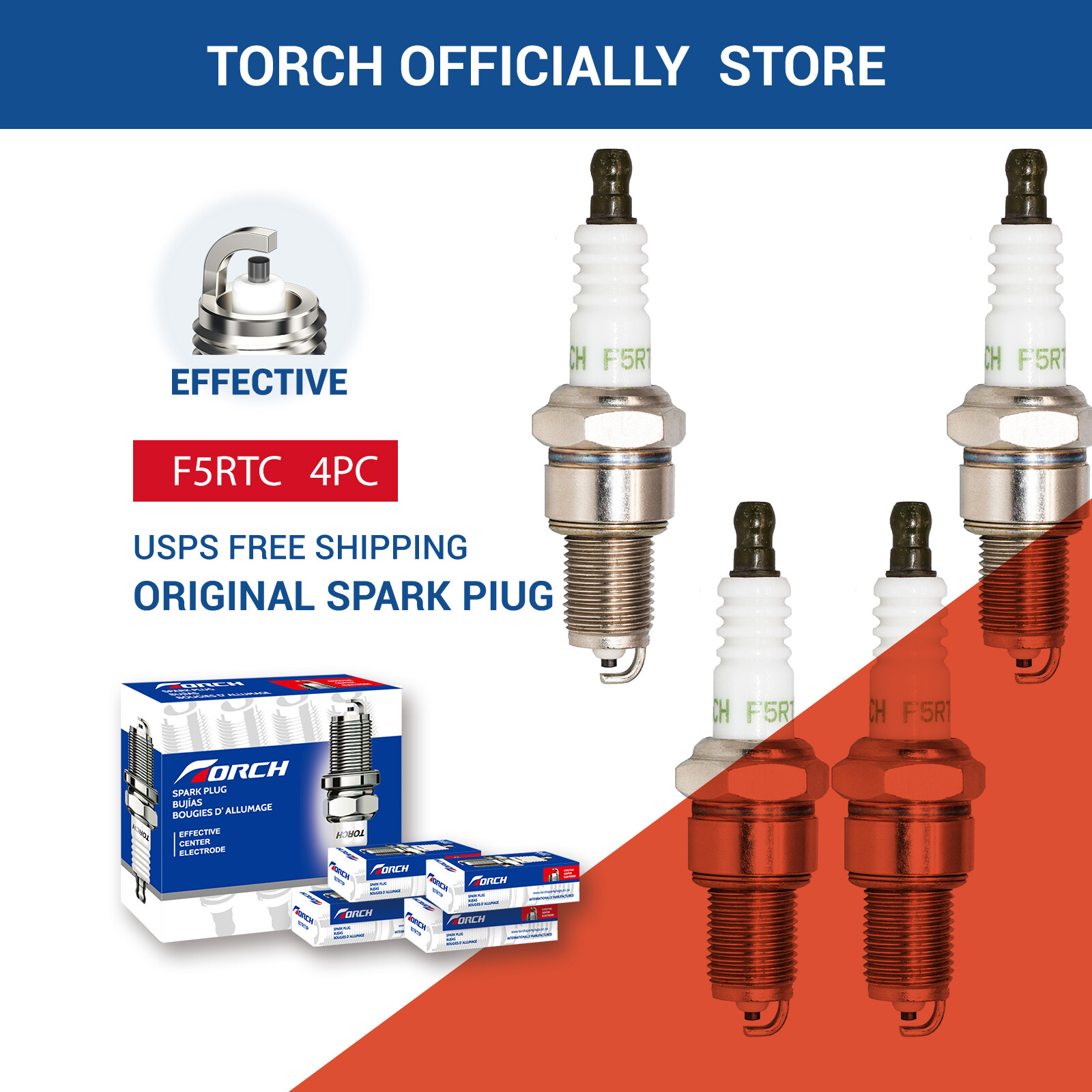 Torch F5RTC - Alternative spark plugs
