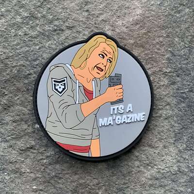 Its Ma'gazine (not a clip) PVC Patch | eBay