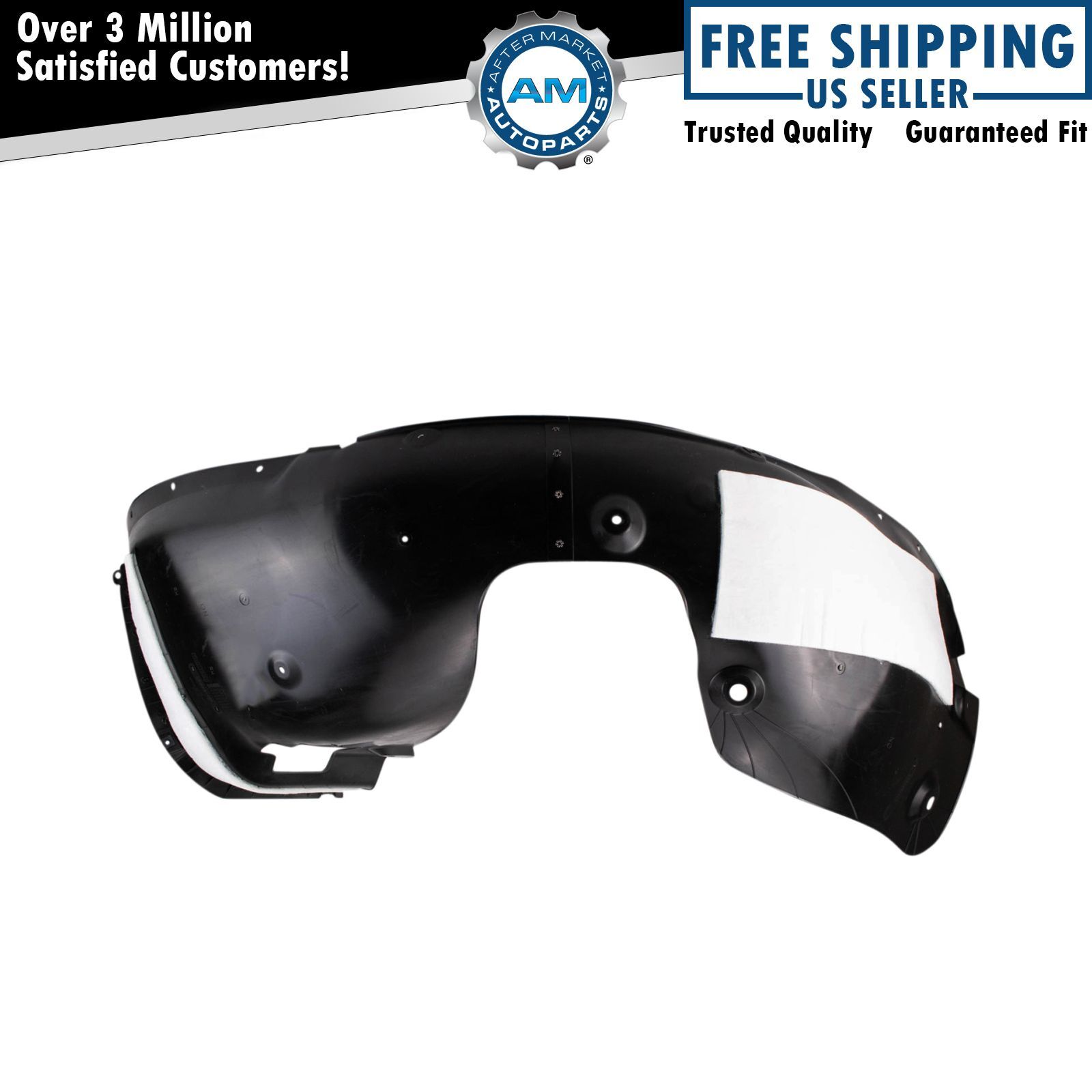 Front Right Inner Fender Liner Black For 2020-2023 Kia Telluride ...