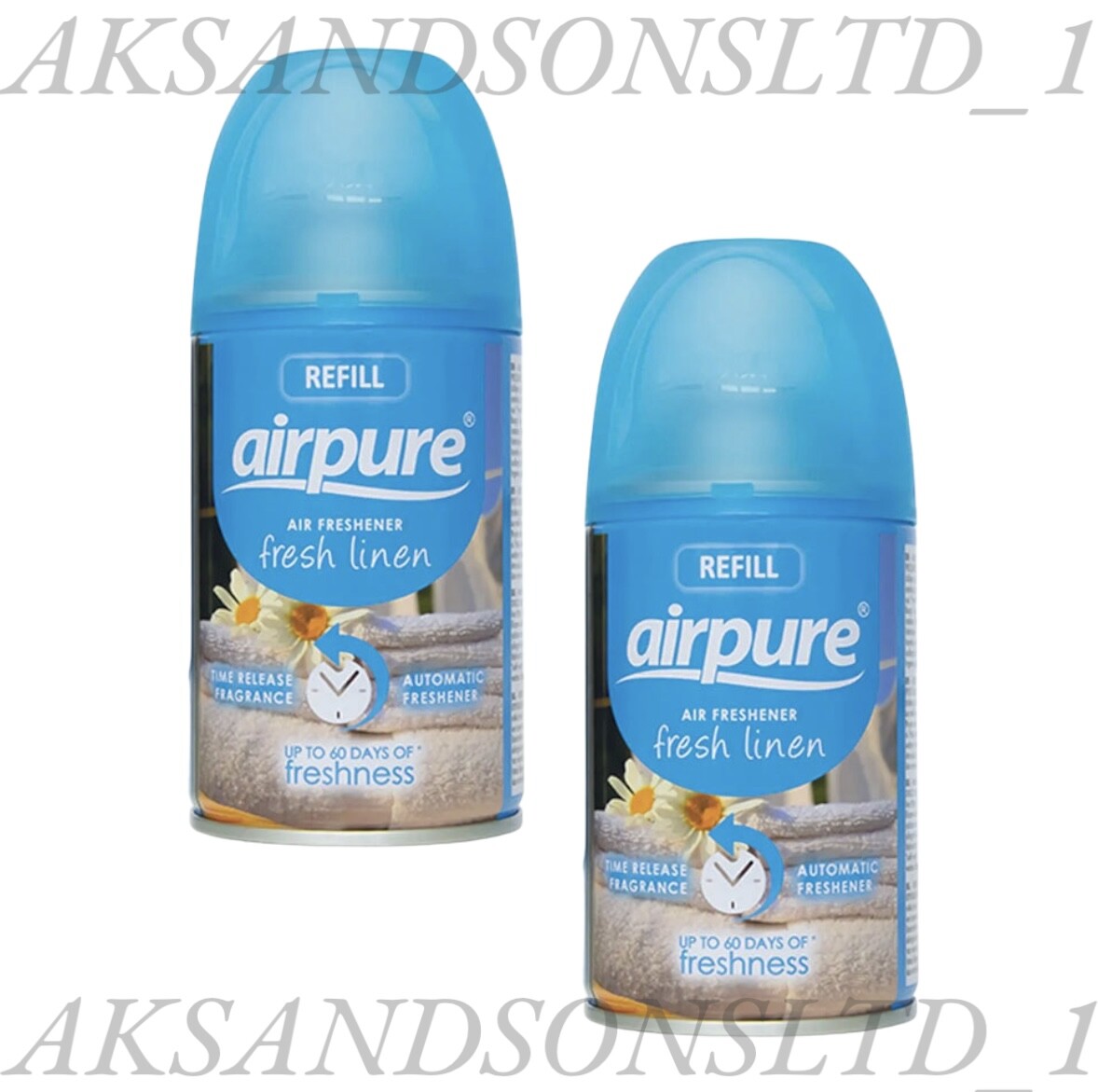 AIRPURE AIR FRESHNER REFILLS FRESH LINEN SPRAY 250 ML | eBay UK