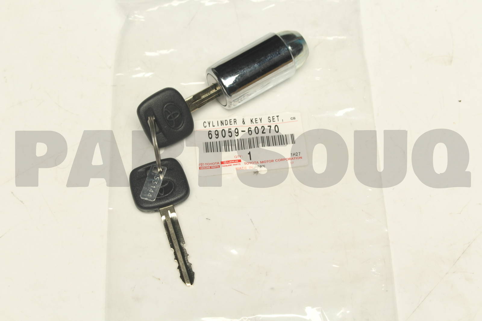 6905960270 Genuine Toyota CYLINDER & KEY SET, SPARE WHEEL LOCK | eBay