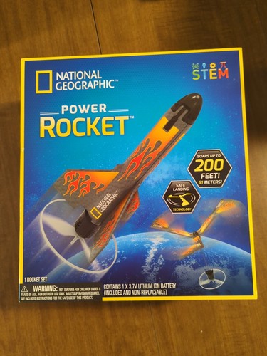 National Geographic Power Rocket Soars Up To 200 Ft With Safe Landing ...