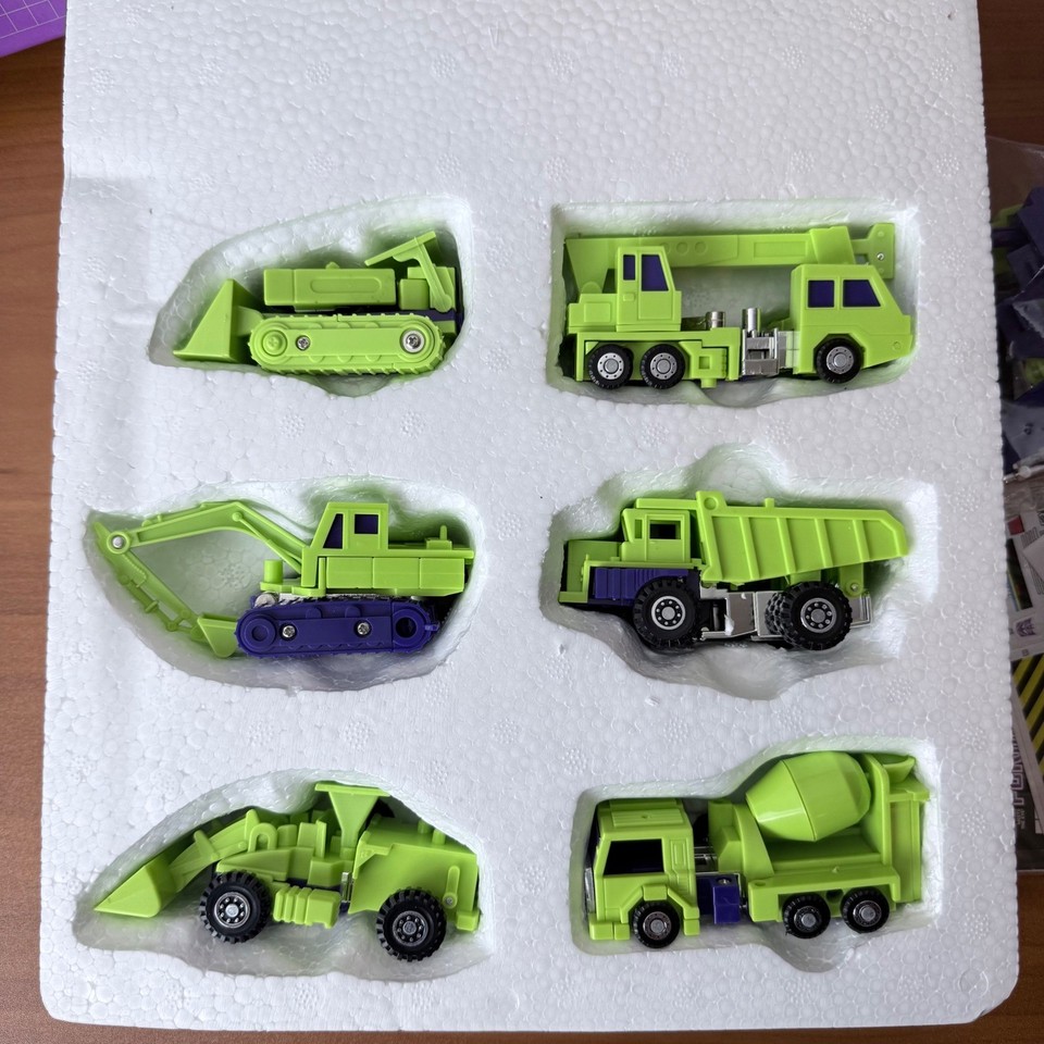 Transformers G1 Constructicons Devastator Gift Set 6 Figures Sealed ...