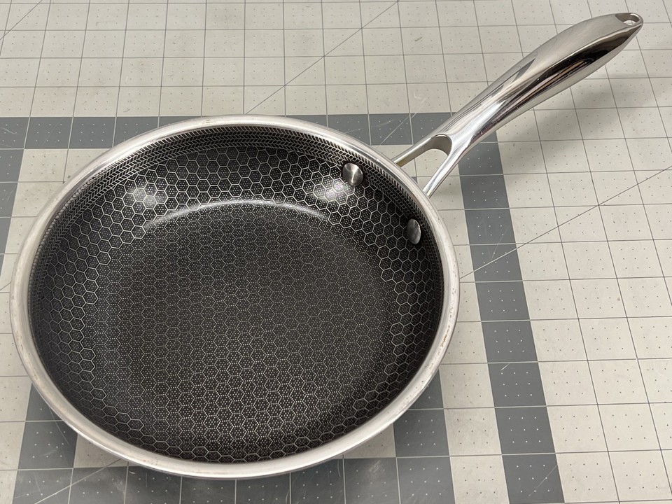 HexClad Hybrid Nonstick 8-Inch Frying Pan with Lid - Used! | eBay