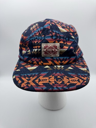 Obey Hat 5 Panel Tribal Southwestern Print Mens Cap Adjustable Aztec ...