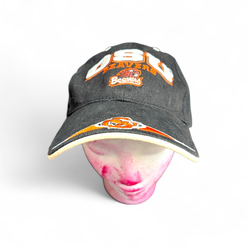 Vintage OSU Beavers Black Baseball Cap Collegiate Licensed T.E.I. One ...