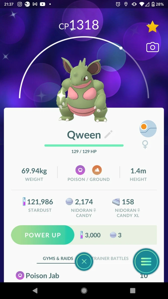 Shiny Nidorina Pixelmon