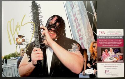 TNA Impact Wrestling Abyss Signed 8x10 Photo A Autograph WWE NXT JSA ...