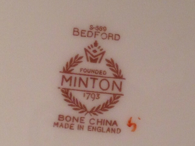 Vintage Minton Bedford Pattern #S669 Fine English Bone China 136Pc Set ...