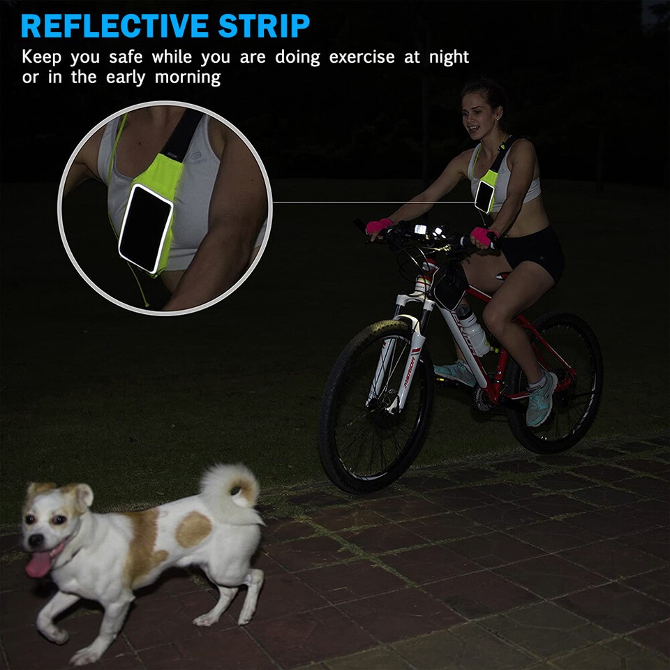 Running Jogging Belt Waist Pouch Case Sport Bag for iPhone 13 12 11 Pro ...