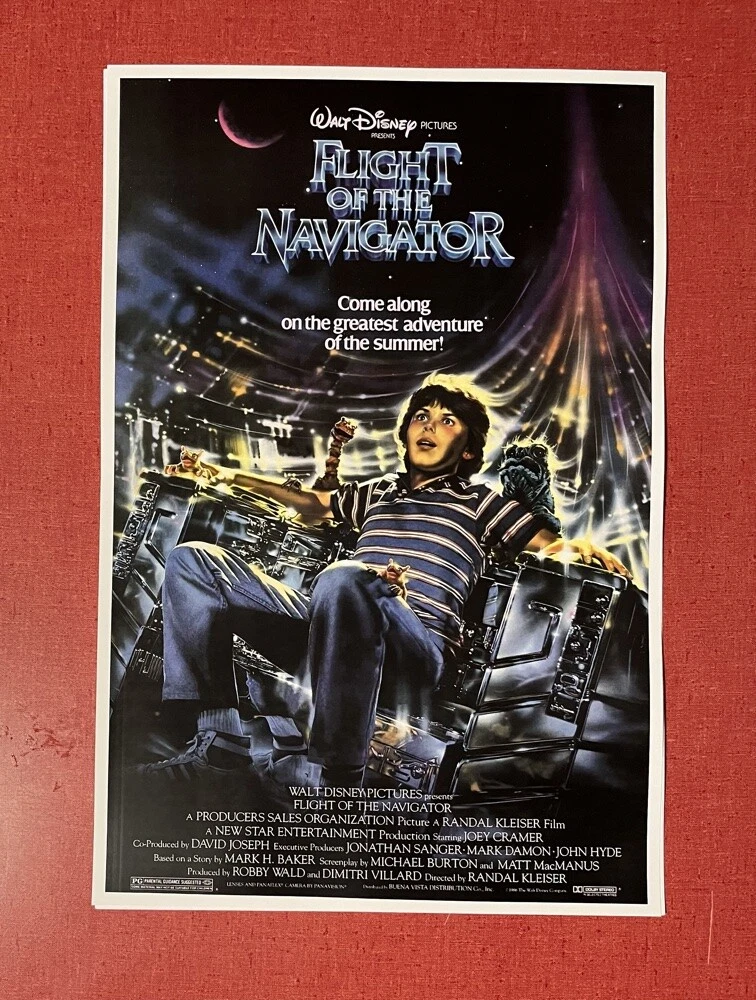 Flight Of The Navigator Movie Poster