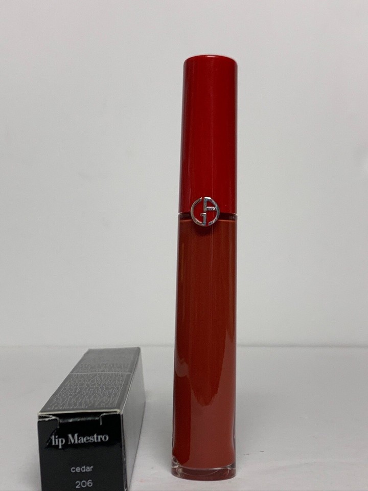Giorgio Armani Lip Maestro #206 CEDAR Liquid Lipstick Full Size | eBay