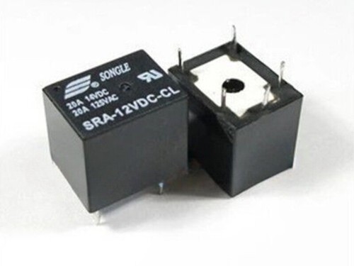 50pcs New 20A PCB General Purpose Relay 5 Pins SRA-12VDC-CL DC 12V Coil ...