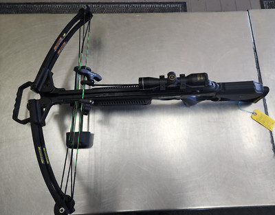 BARNETT WILDCAT Q6 CROSSBOW, W/ 4X32 SCOPE, QUIVER, COCKING ROPE C6 | eBay