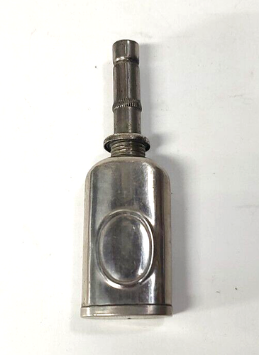 Antique Small Oiler Oil Can For Machines Fishing Reels | eBay