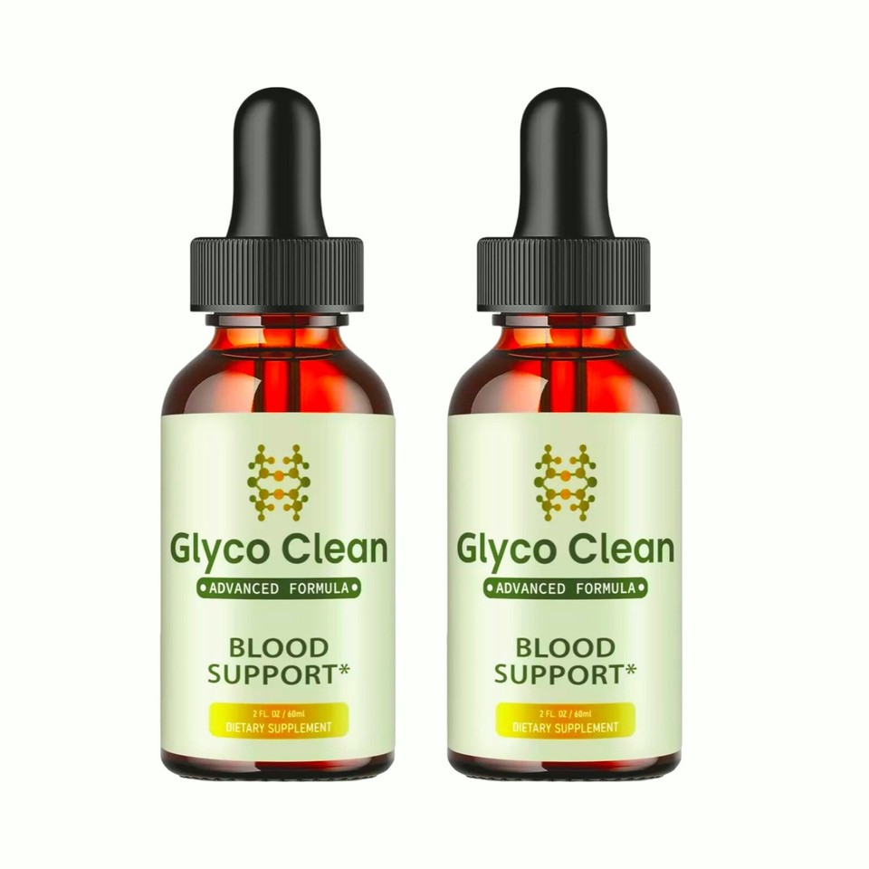(2 Pack) Glyco Clean Drops - GlycoClean Blood Drops for Healthy Blood ...