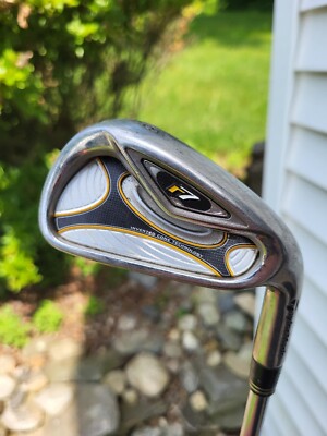 TaylorMade r7 Single 6 Iron Steel TaylorMade T-Step 90 Regular Flex | eBay
