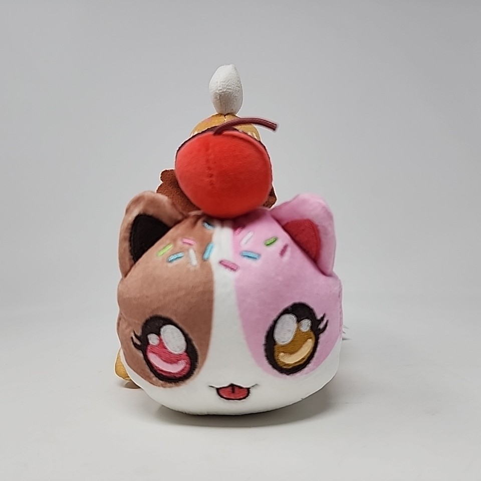 Aphmau MeeMeows Ice Cream Limited Edition 6" Neapolitan Ice Cream Cat ...