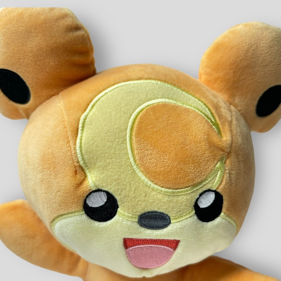 Wicked Cool Toys Official Pokemon Teddiursa Orange Bear Small 10” Plush ...